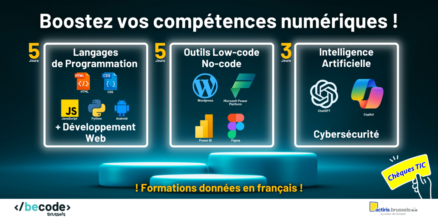 Pedagogical Framework – Cheques TIC – BeCode